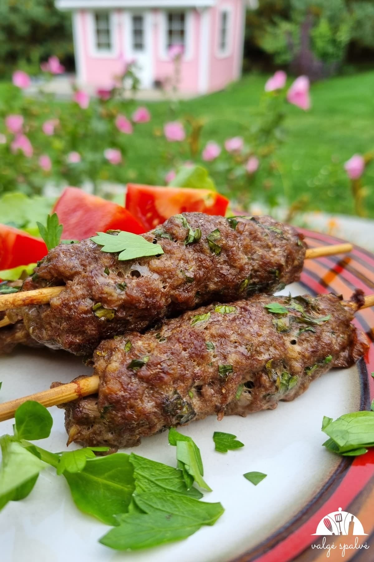 Jautienos kebabai orkaitėje - Valgė Spalvė